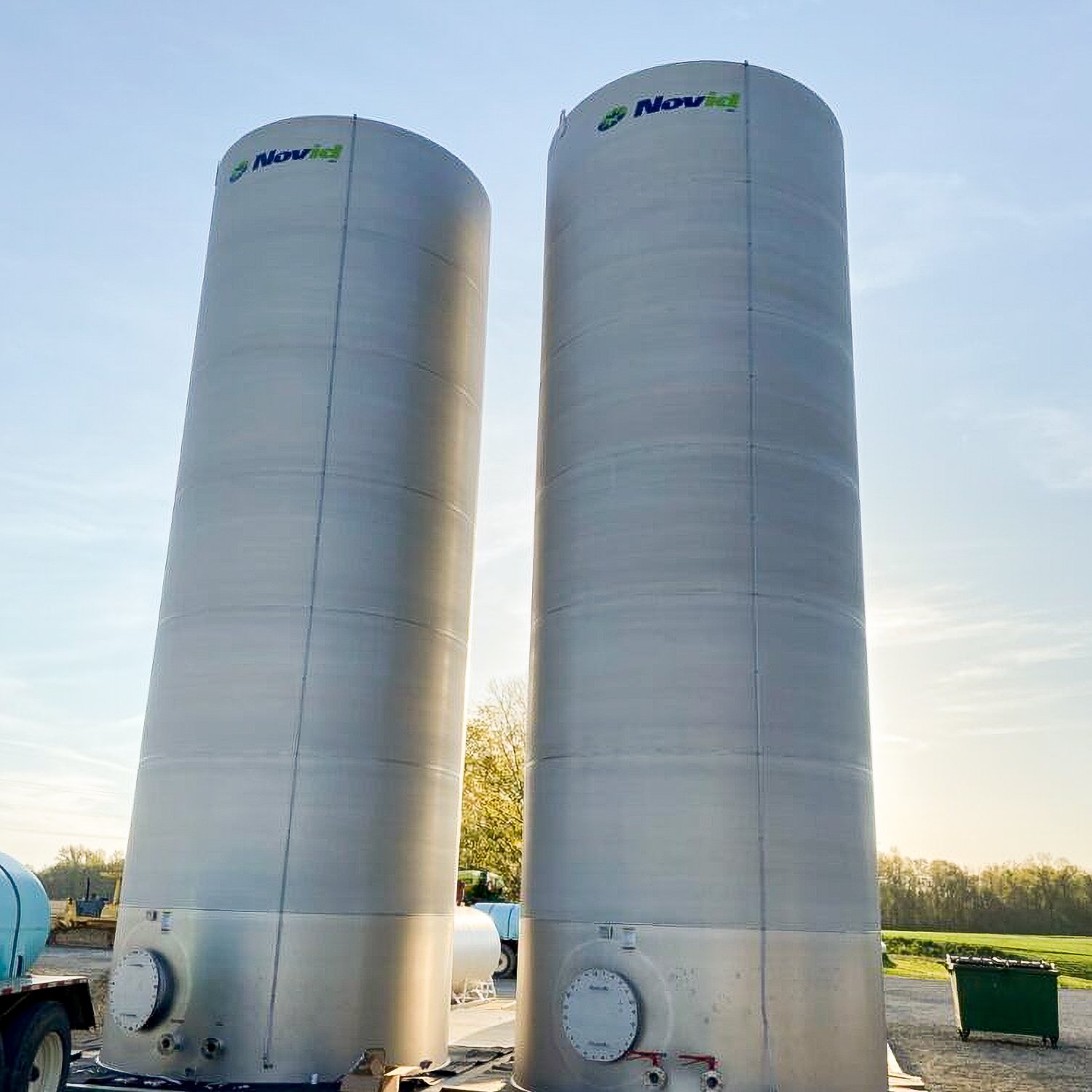 Novid Inc. | Stainless Steel Liquid Fertilizer & Chemical Storage